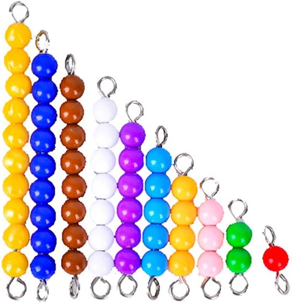 Counting Beads/ Checker Board Beads Math Game & Teaching Multiplication ...